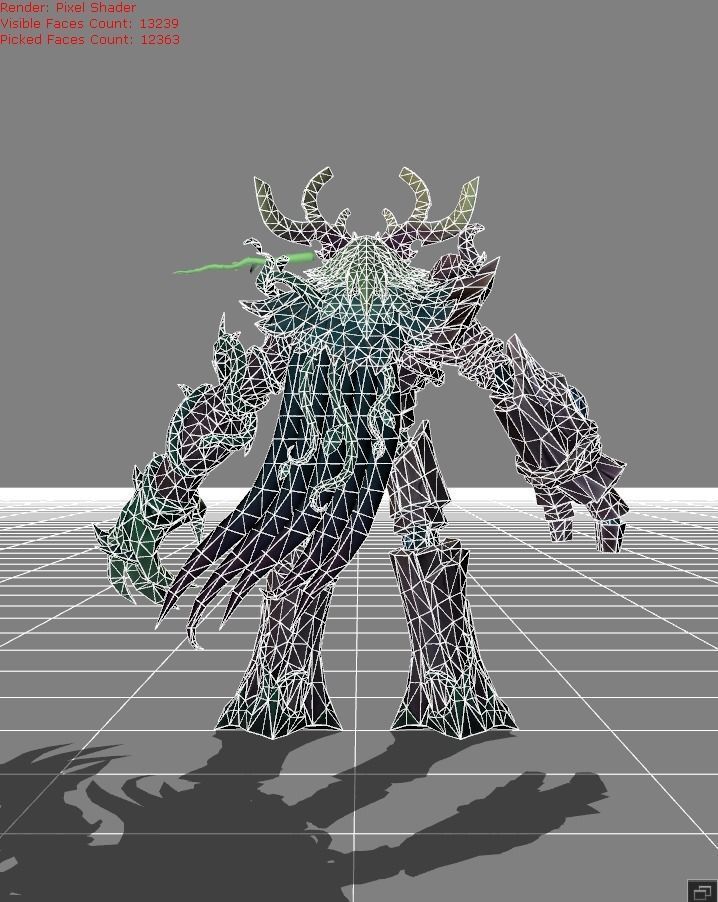 Belerick Guard of Nature Skin 3D model animated rigged | CGTrader