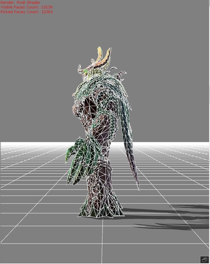 Belerick Guard of Nature Skin 3D model animated rigged | CGTrader
