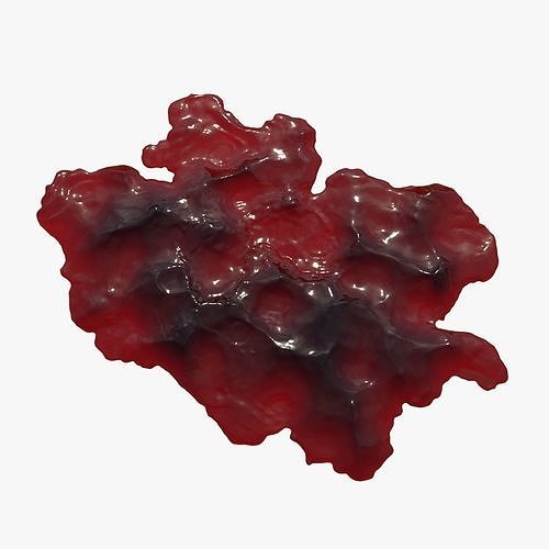 Animated Blood Spilling 14 3D model animated | CGTrader