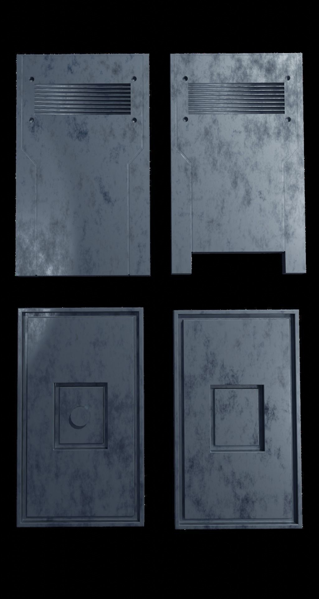 3D model BASIC KITBASH 13 PIECE VR / AR / low-poly | CGTrader