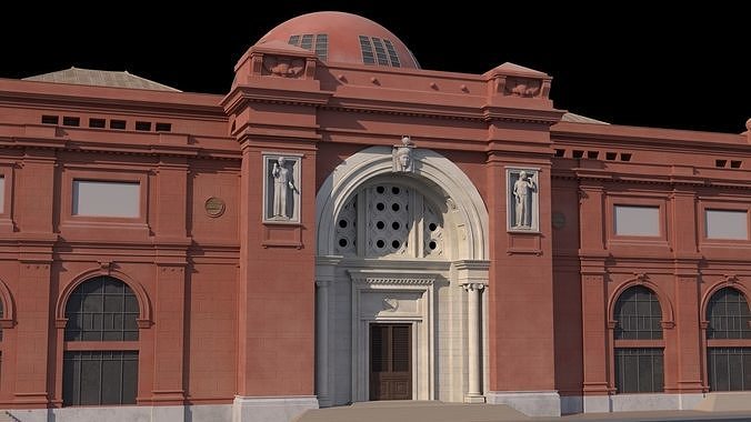 Egyptian Museum 3D model | CGTrader