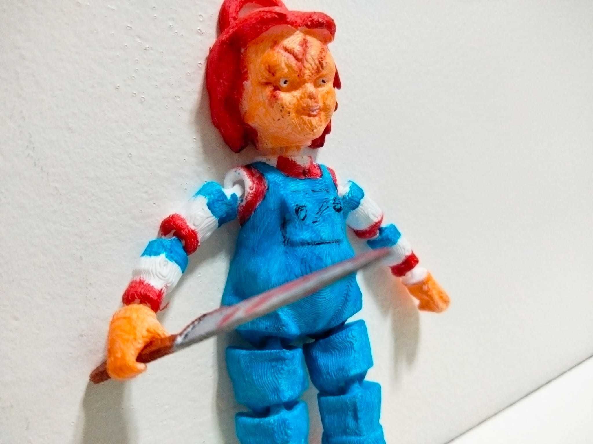 FLEXY CHUCKY 3D model 3D printable | CGTrader