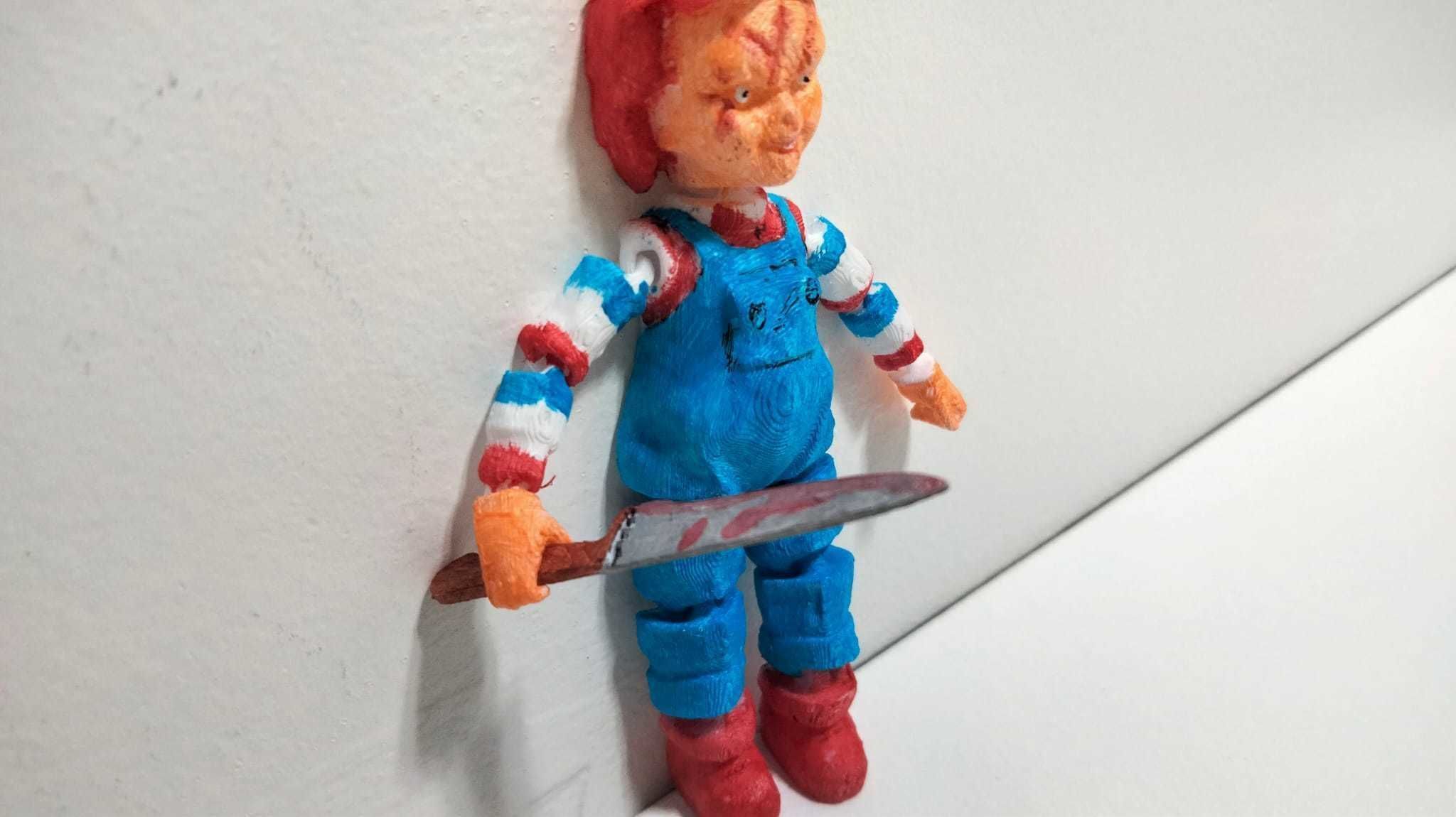 FLEXY CHUCKY 3D model 3D printable | CGTrader