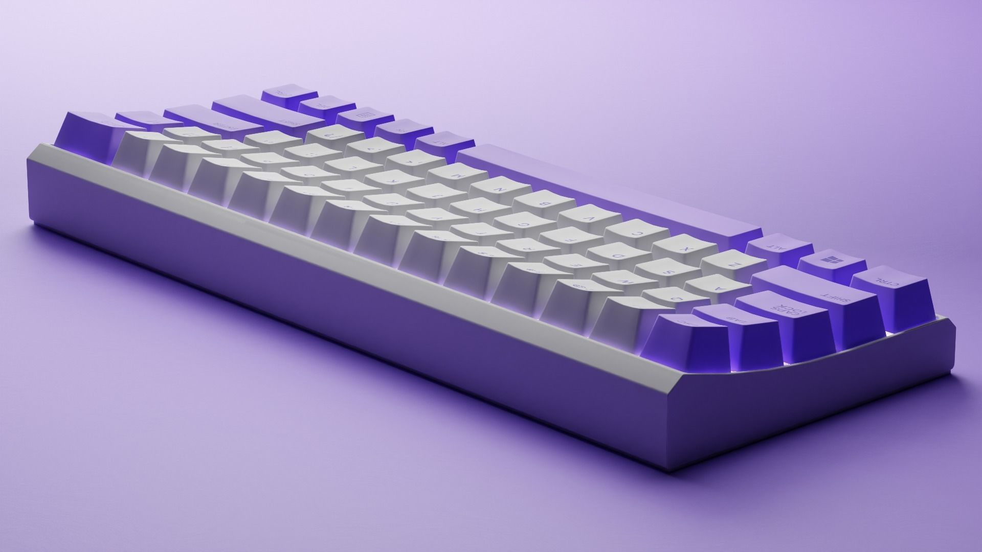3D model Wireless Mechanical Keyboard - Blender VR / AR / low-poly | CGTrader