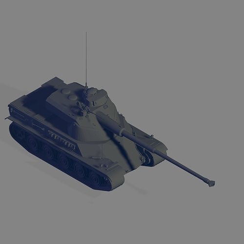AMX-50 Surblinde 3D model | CGTrader
