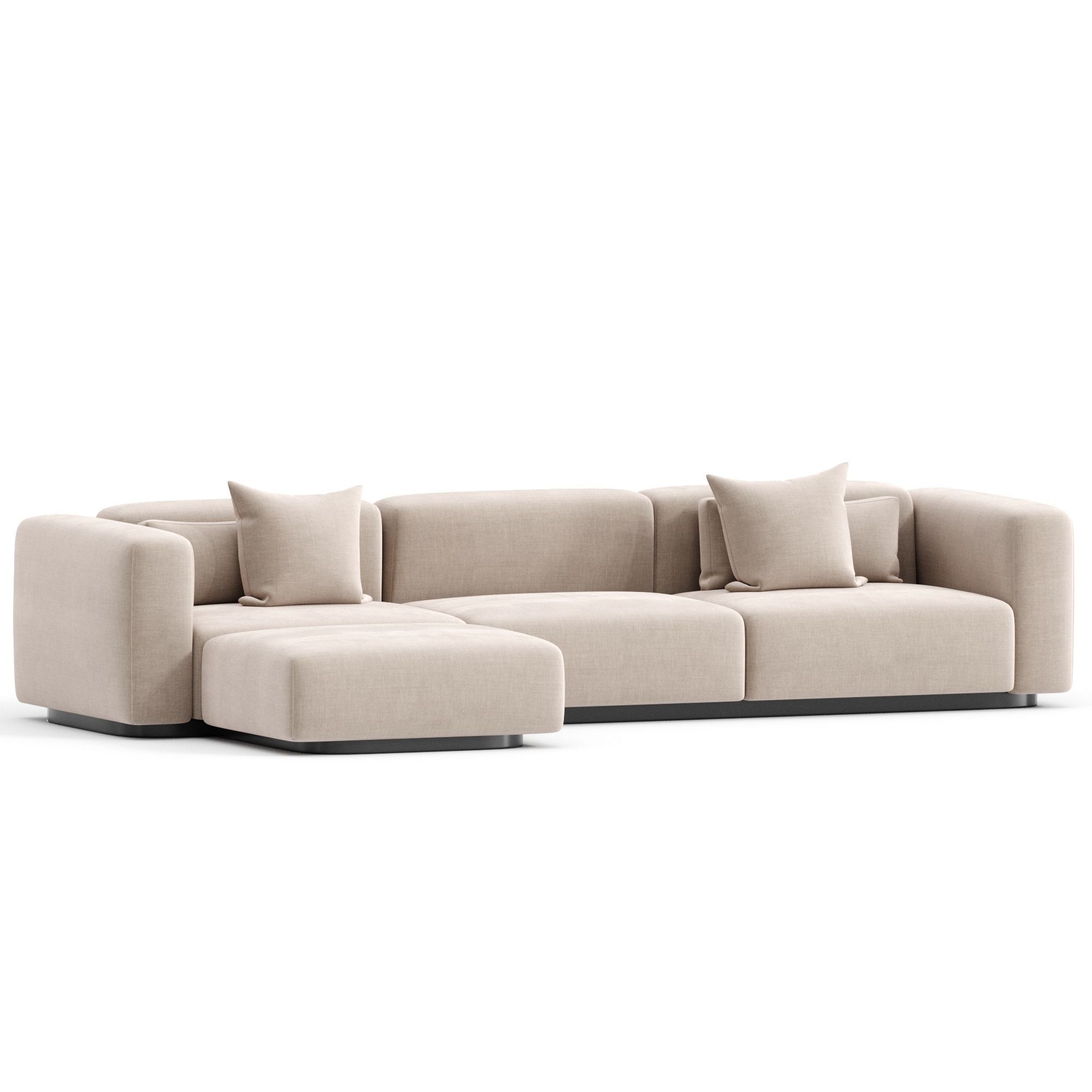 Sofa Vitra Soft Modular 3D model | CGTrader