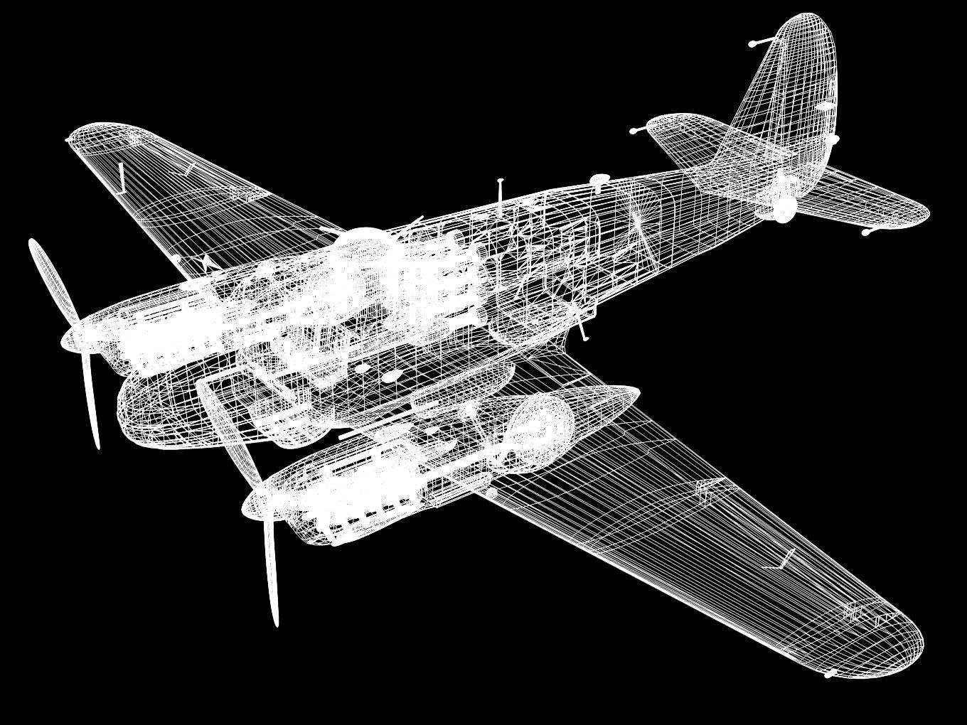 Caproni Ca314 3D model | CGTrader