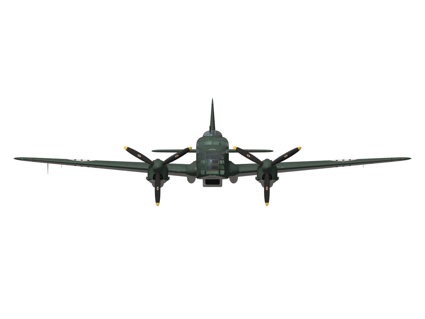 Caproni Ca314 3D model | CGTrader