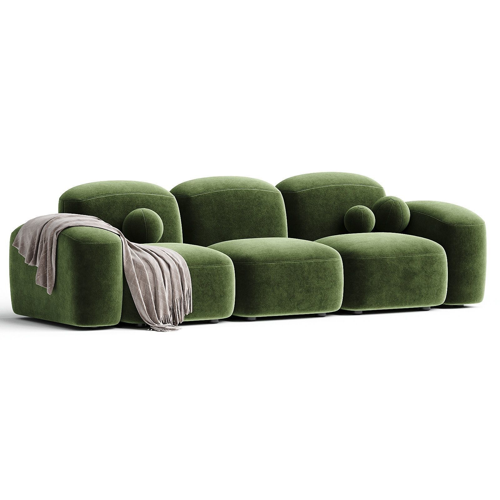 Muse Sofa 3d model 3D model | CGTrader
