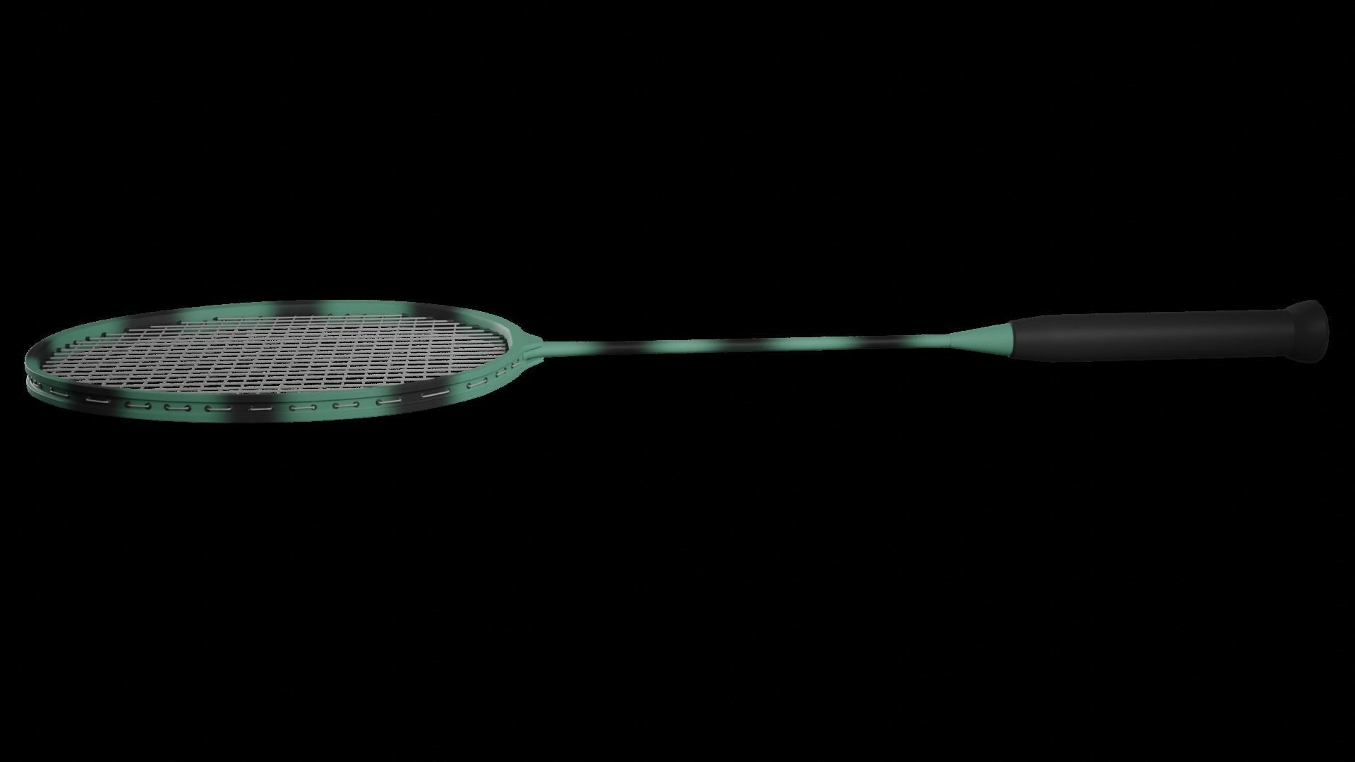 Badminton Racket 3D model | CGTrader