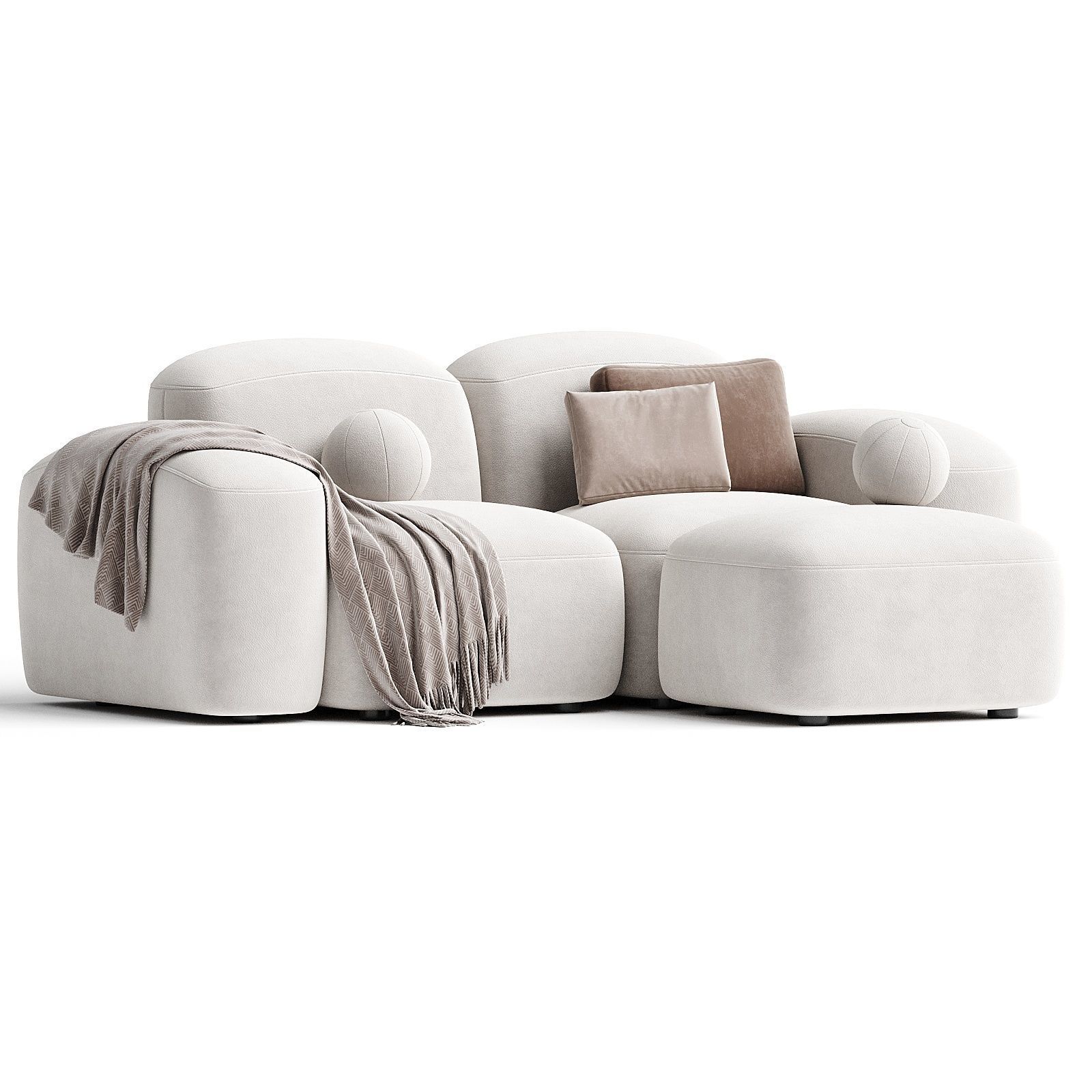 Muse Sofa 3d model 3D model | CGTrader