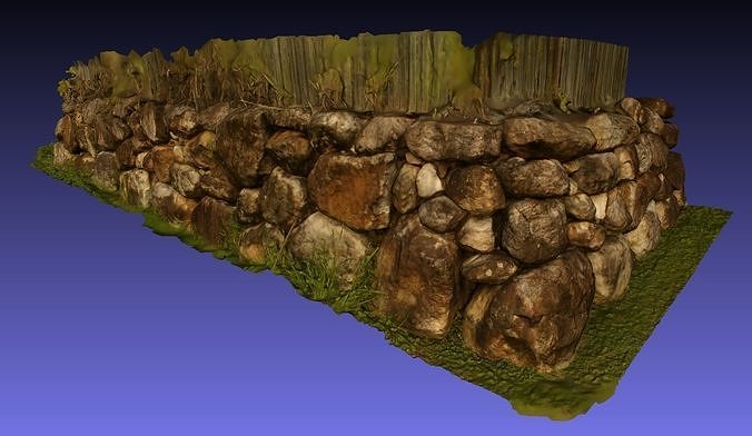 RockWall 1b 3D model | CGTrader