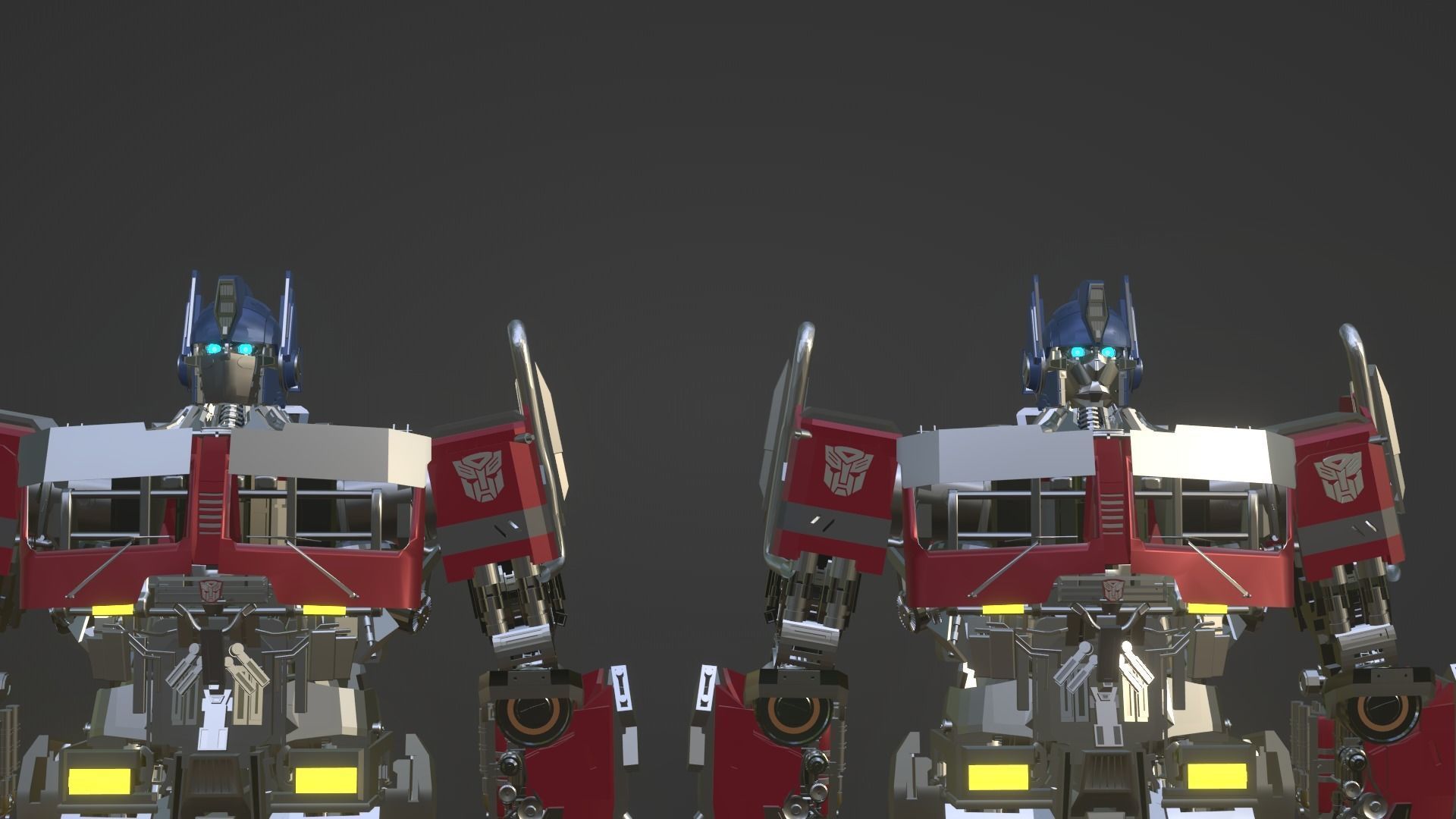 Optimus prime ROTB free 3D model rigged | CGTrader