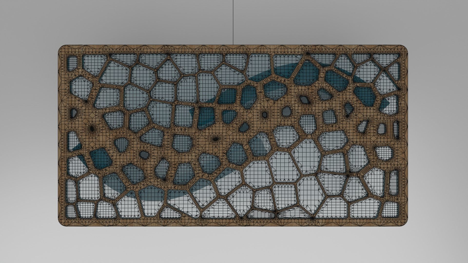 Organic Pattern Three Dining tables 3D model | CGTrader