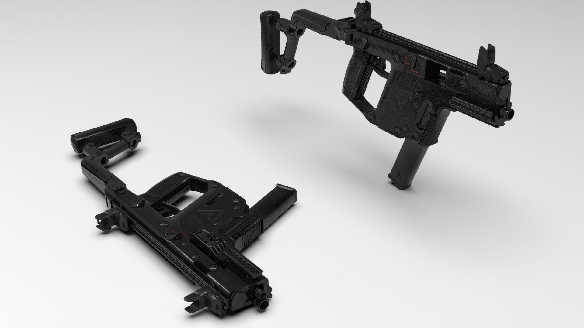 Vector 45 ACP free 3D model | CGTrader