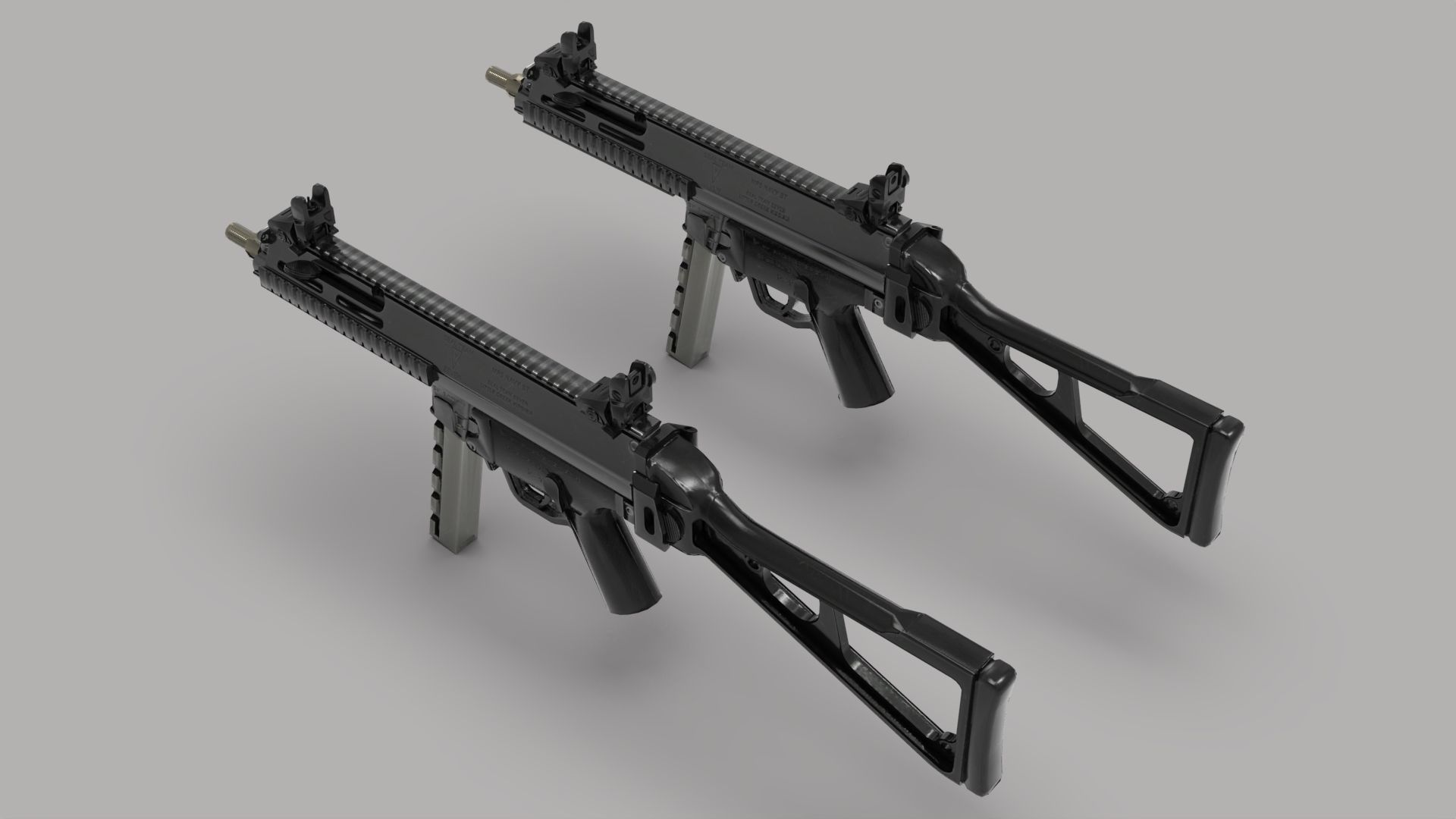 MP5 ST 3D model | CGTrader