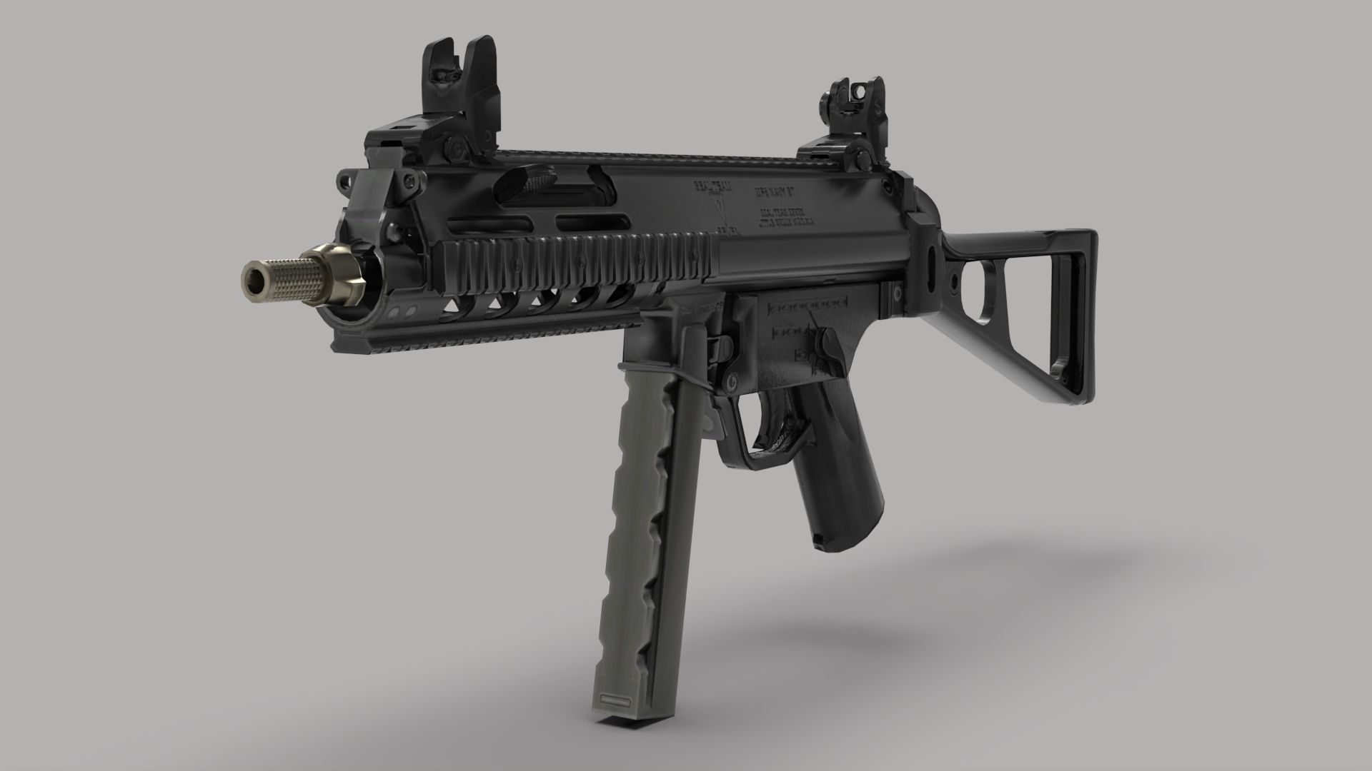 MP5 ST 3D model | CGTrader