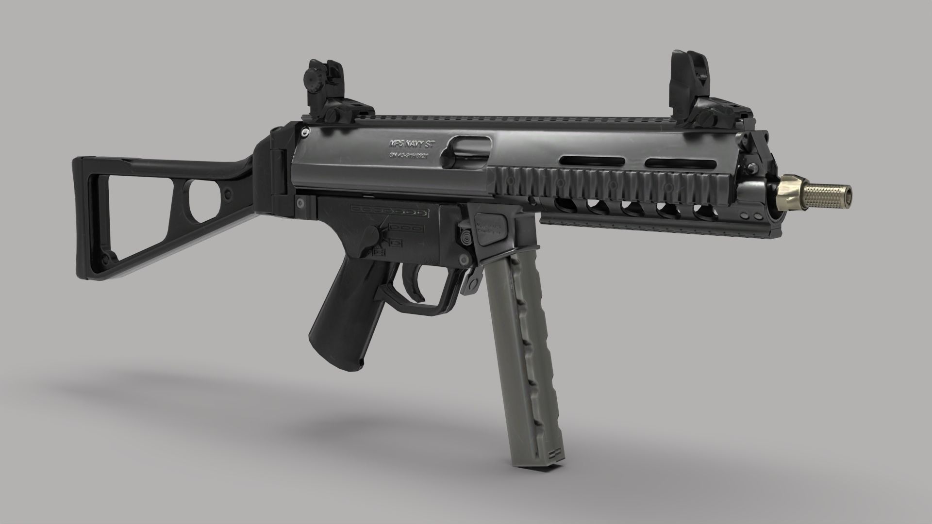 MP5 ST 3D model | CGTrader