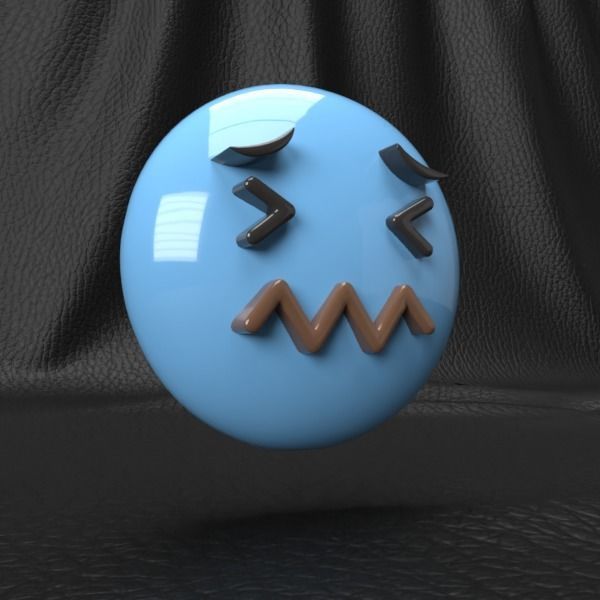 3D EMOJI FACE ICONS V2 3D model | CGTrader