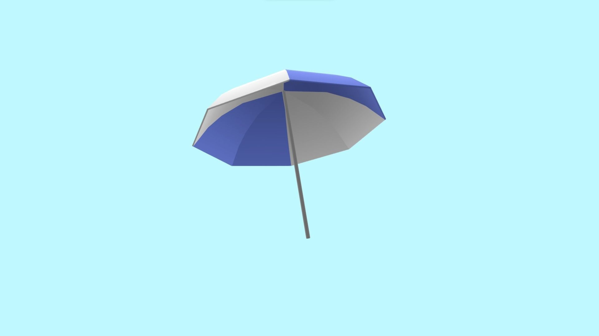 Beach Umbrella free VR / AR / low-poly 3D model | CGTrader