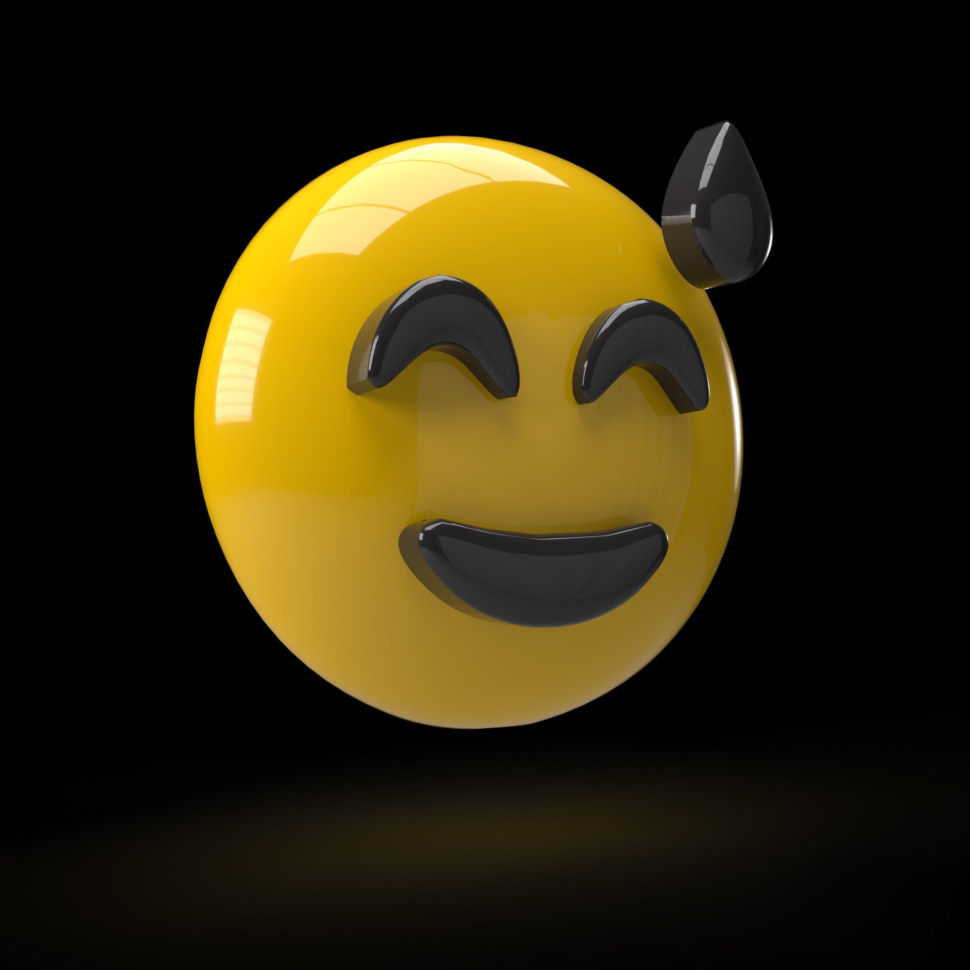 Awesome EMOJI FACE ICONS 3D V1 3D model | CGTrader