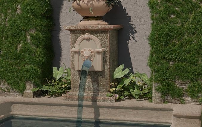 Lion plate statue 3D model | CGTrader