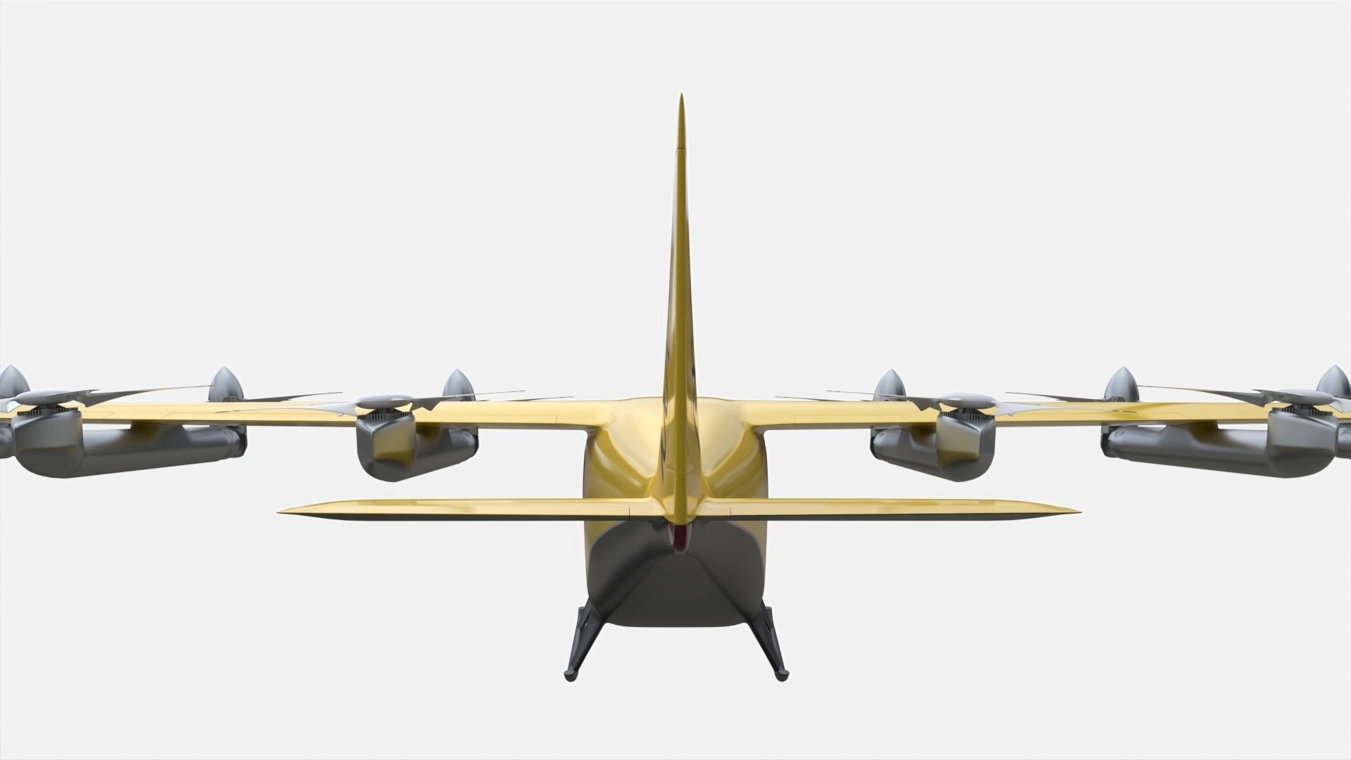 Wisk Generation 6 Aircraft 3D model | CGTrader