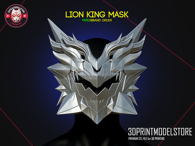 King Mask Printable