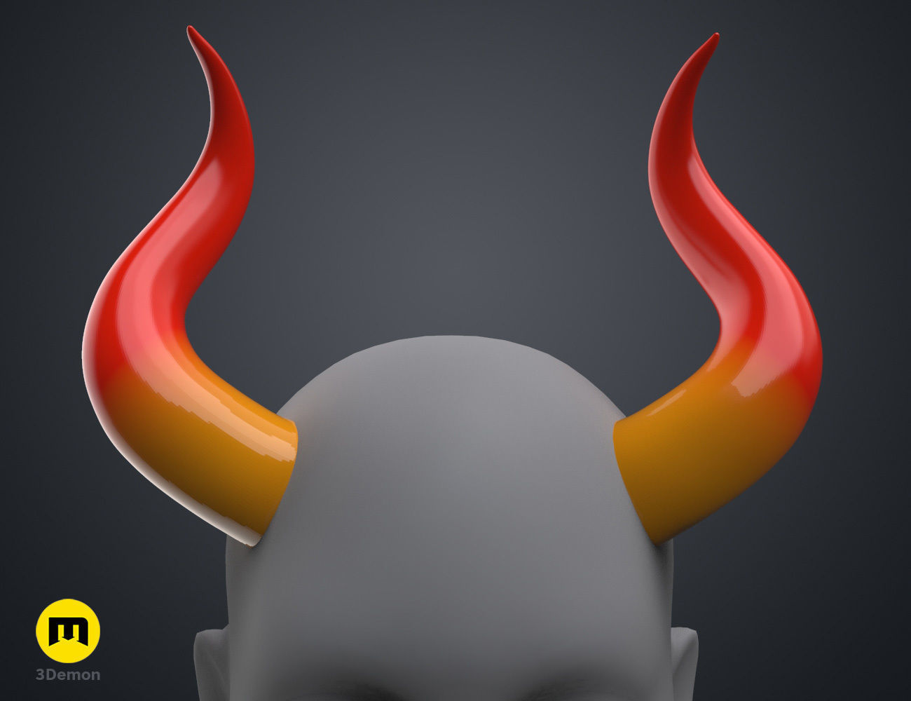 Yamatos Horns - One Piece 3D model 3D printable | CGTrader
