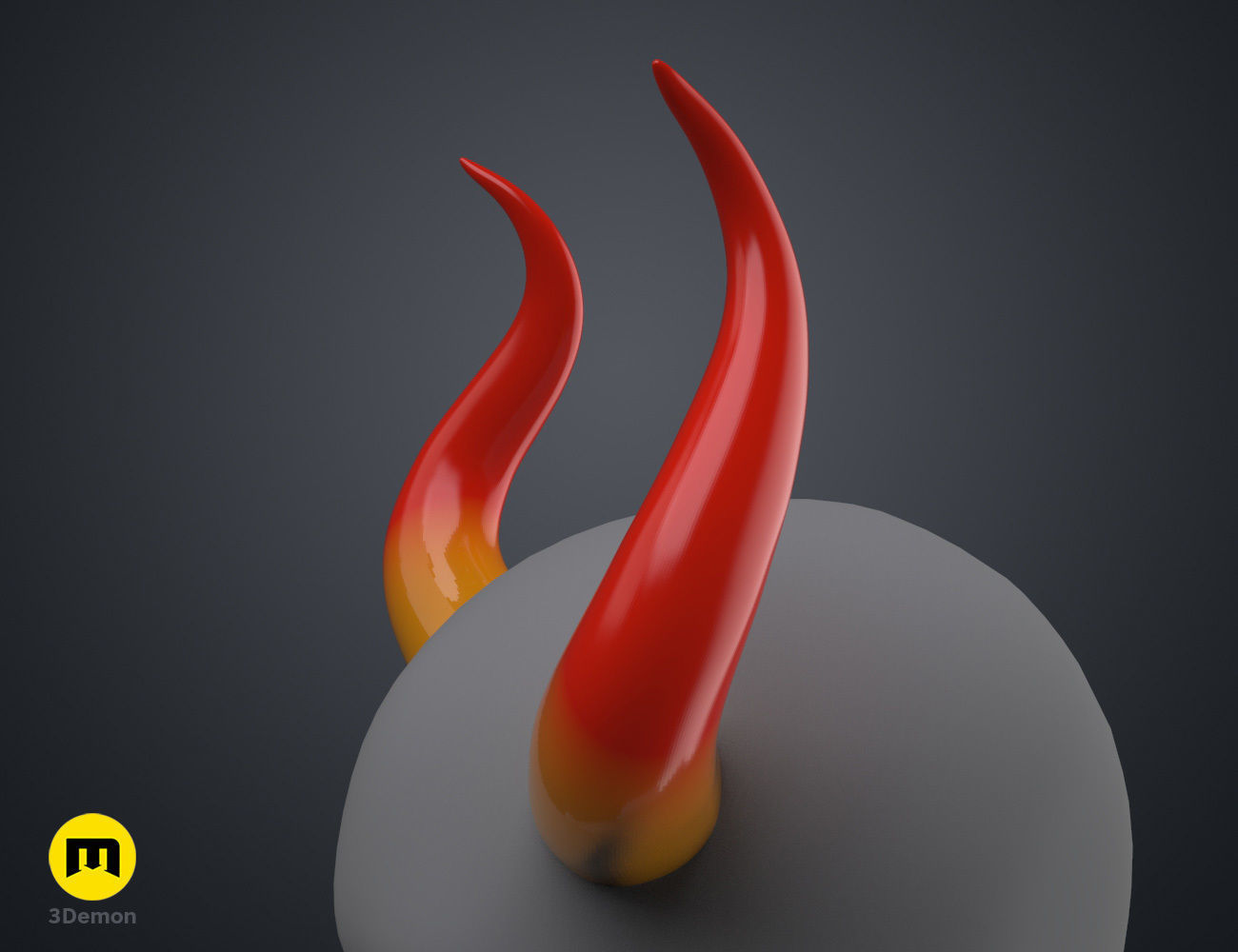 Yamatos Horns - One Piece 3D model 3D printable | CGTrader