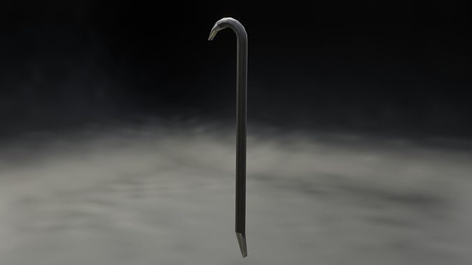 3D model crowbar VR / AR / low-poly | CGTrader