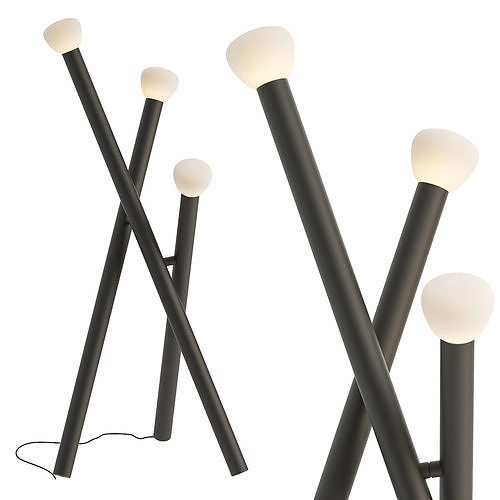Parc 05 floor lamp 3D model | CGTrader