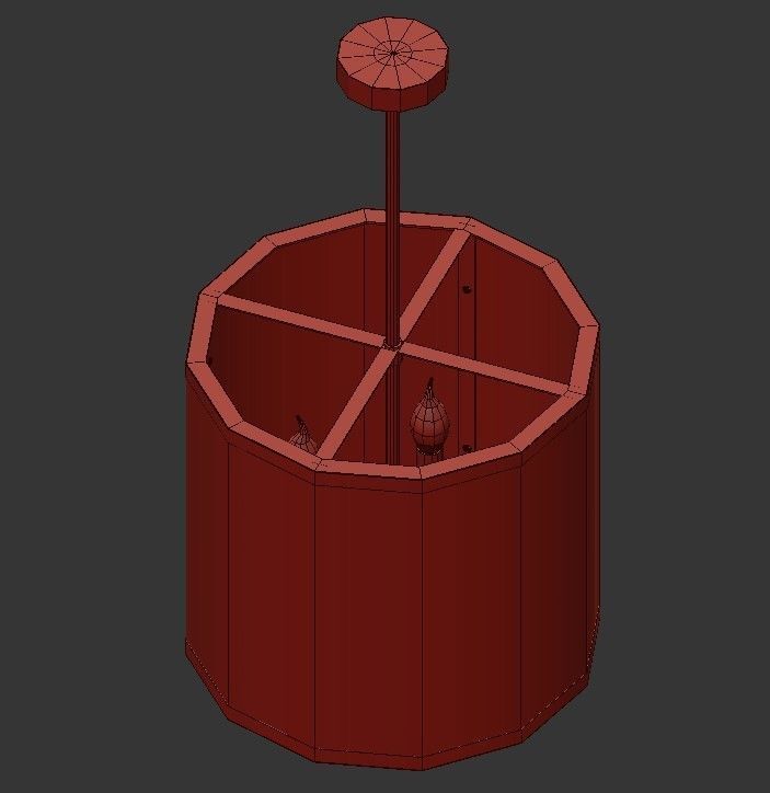 Manor Round 3D model | CGTrader