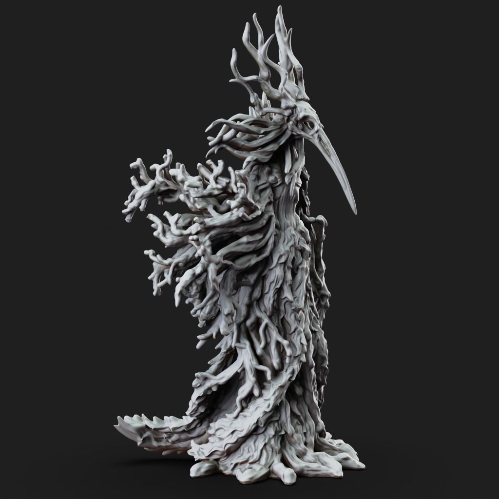 Lord of the Roots - 3D Printable TTRPG - PRESUPPORTED - 32mm 3D model ...