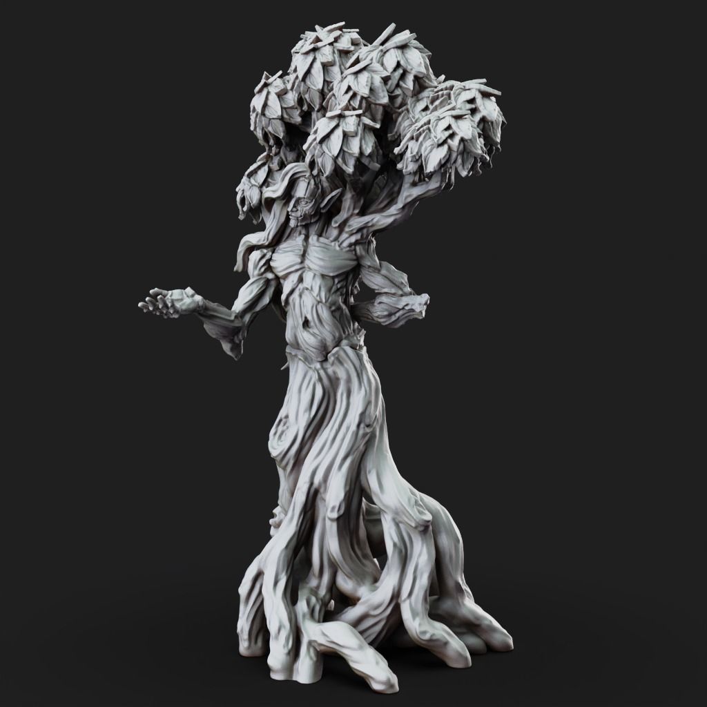 Dryad - 3D Printable TTRPG - PRESUPPORTED - 32mm Scale 3D model 3D ...