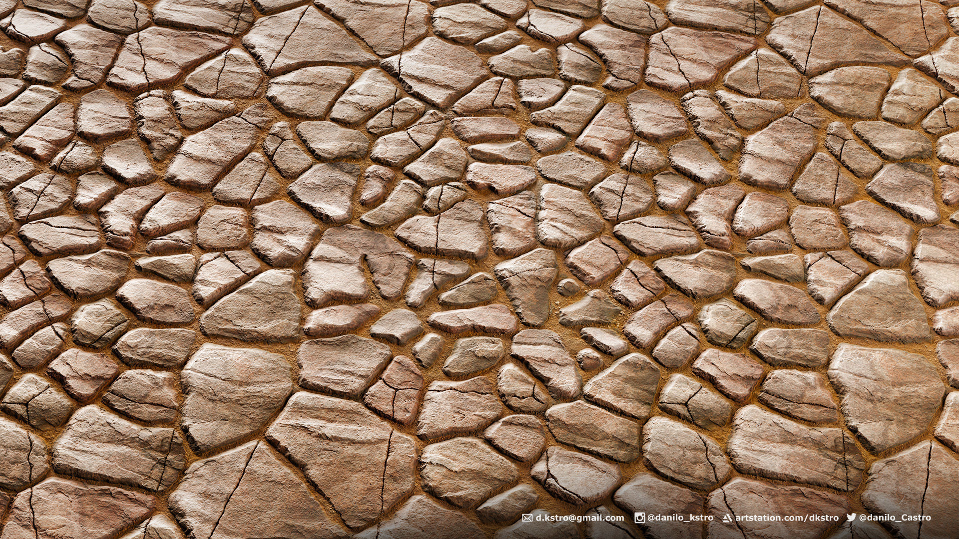 Stone Floor - Procedural Texture Texture | CGTrader