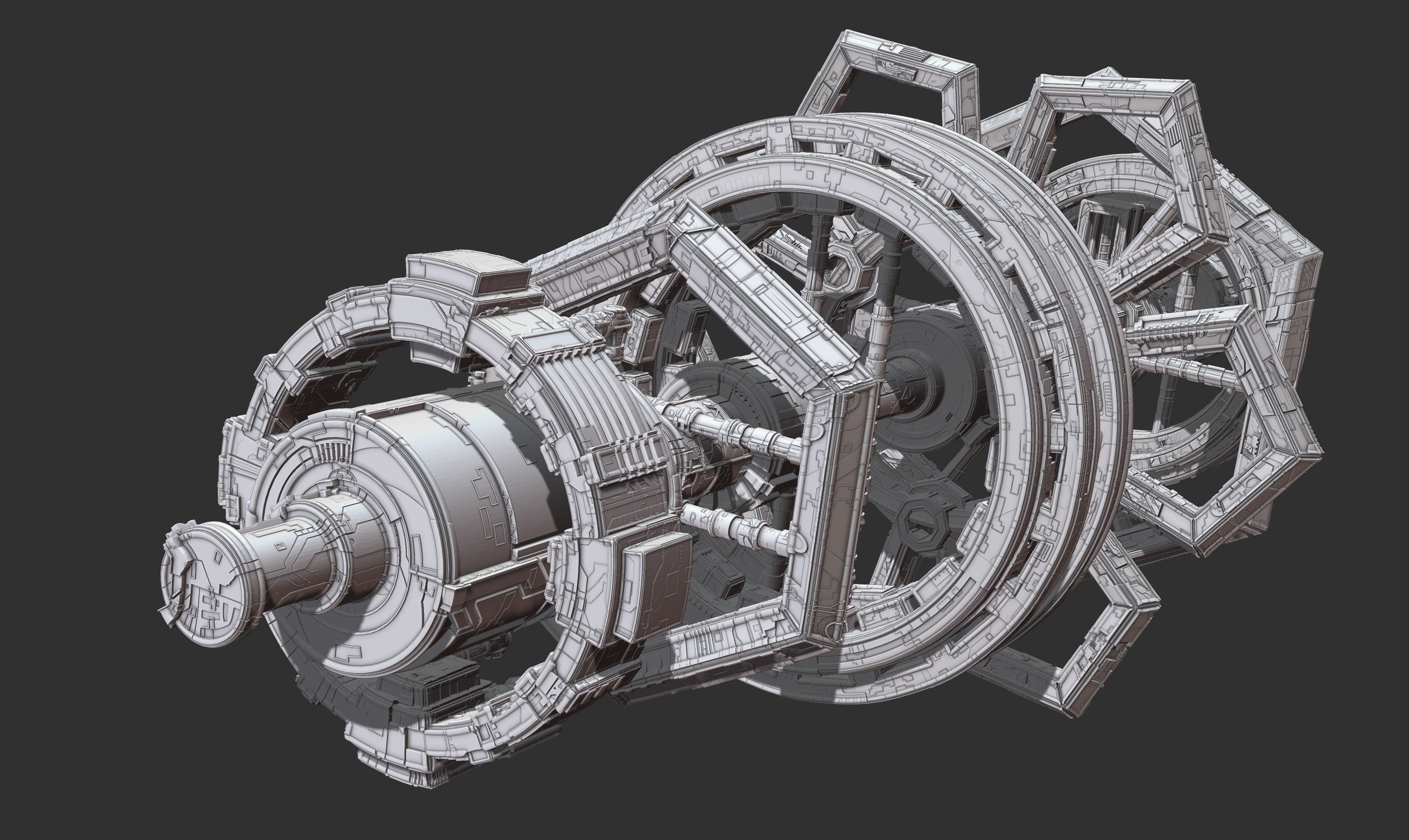 space equipment node 00213 3D model | CGTrader