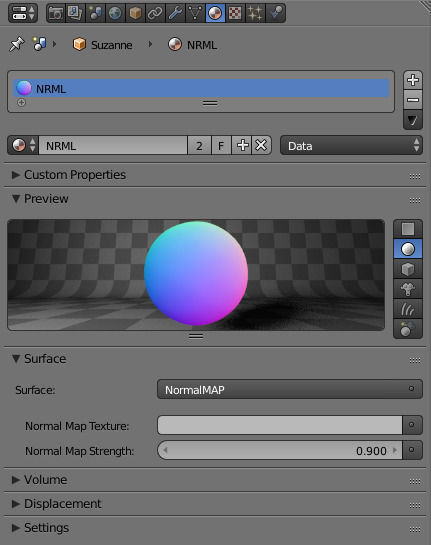 Cycles Normal Map Material free 3D model | CGTrader
