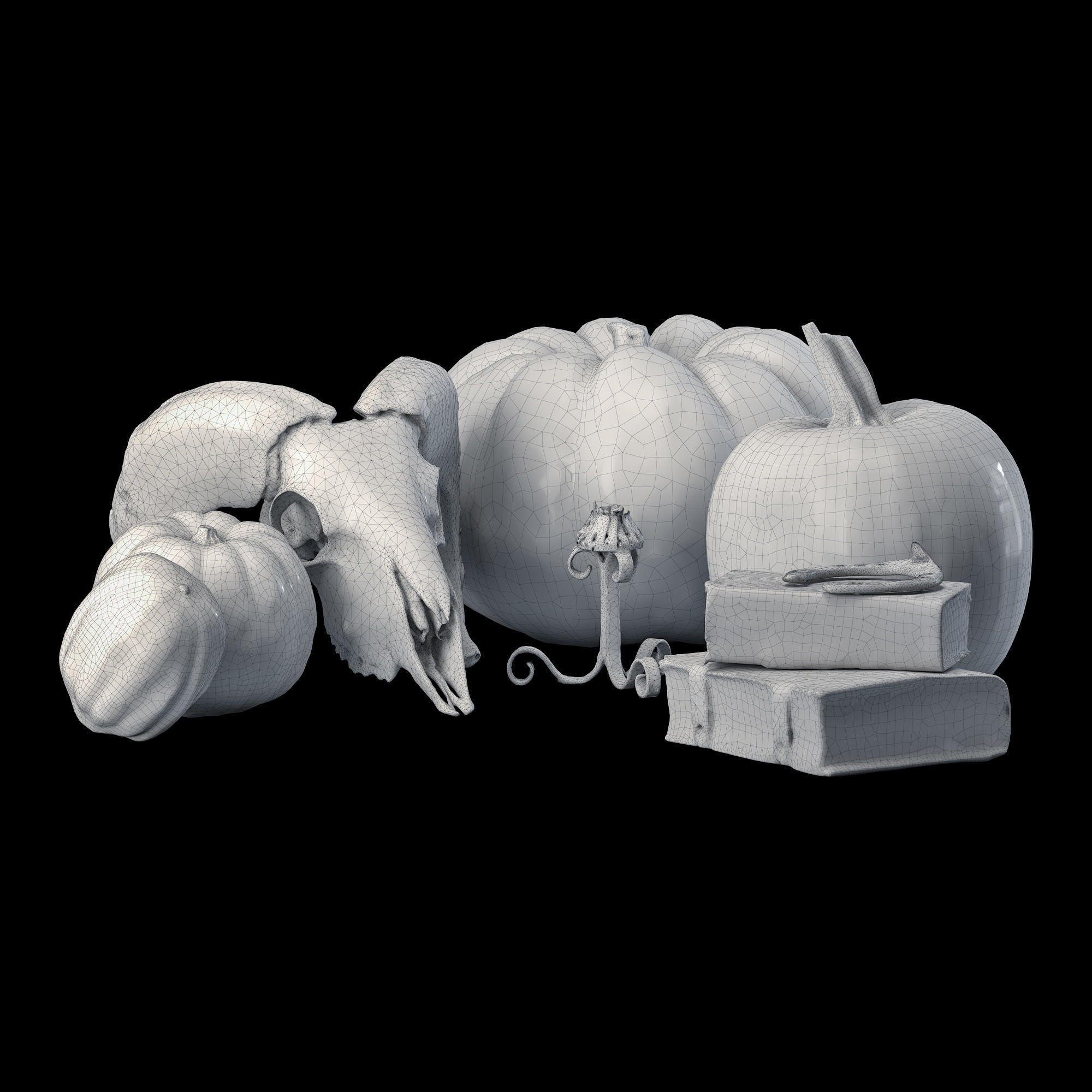 Halloween 3D model | CGTrader