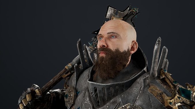 3D model Paladin VR / AR / low-poly | CGTrader