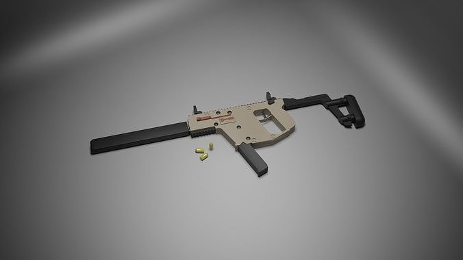 KRISS vector 3d model 3D model | CGTrader