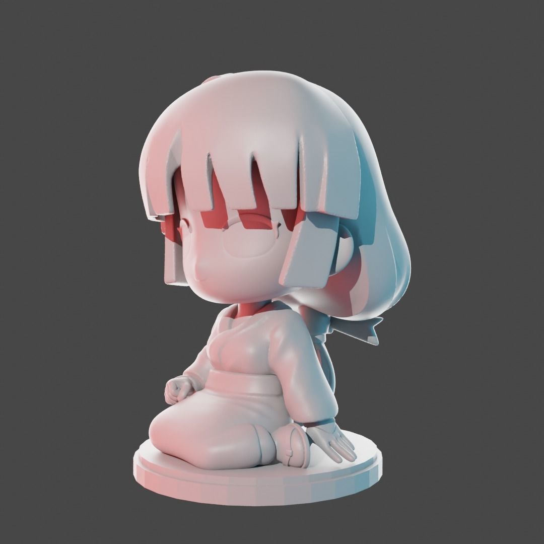 Sango from Inuyasha free 3D model 3D printable | CGTrader