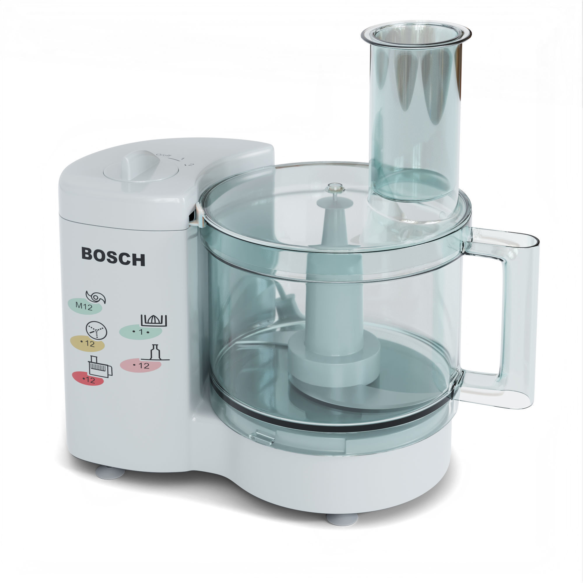 Bosch food processor 3D model | CGTrader