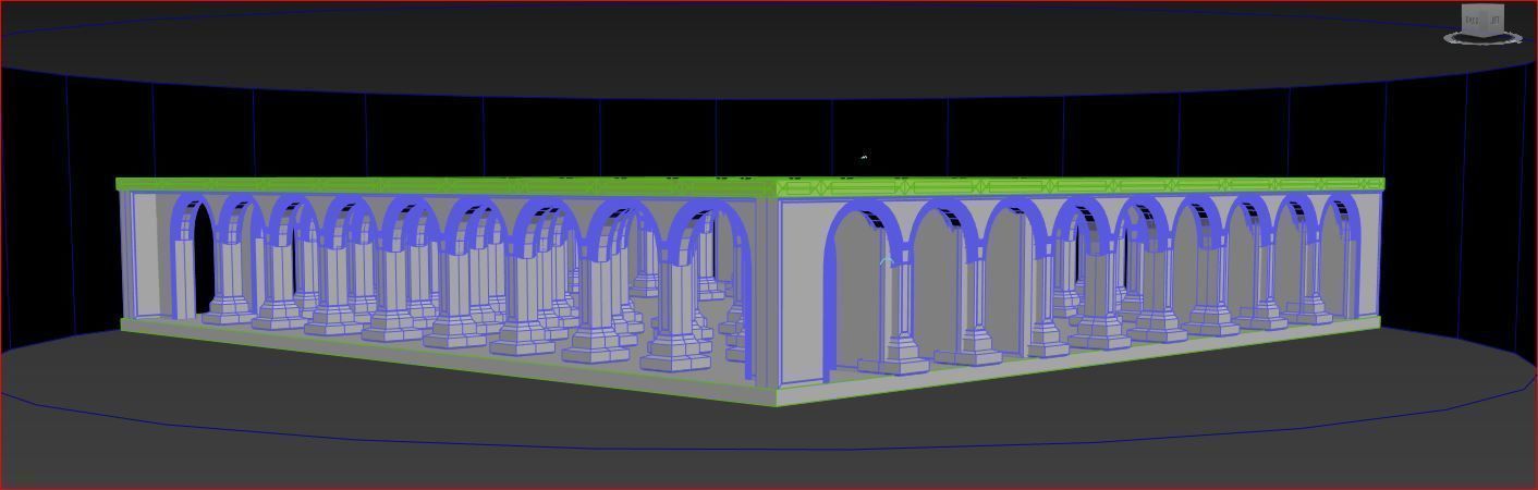 3D model Arcs 3D Scene for Real Time VR / AR / low-poly | CGTrader
