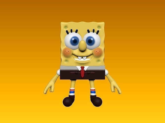 SpongeBob 3D model | CGTrader