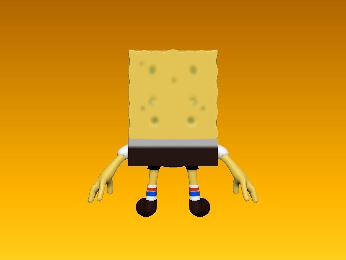 SpongeBob 3D model | CGTrader
