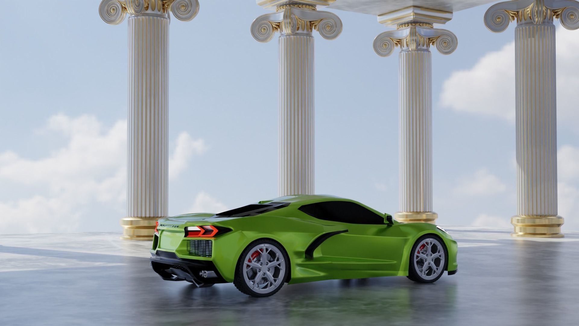 Ancient temple 3D model 3D model | CGTrader