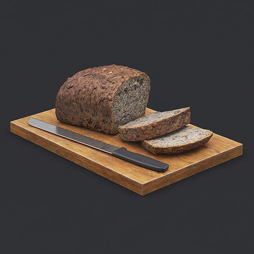 Bread Board I 3D model | CGTrader