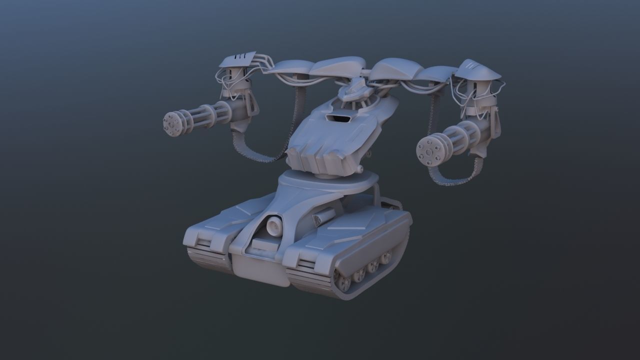 Terminator T1 Salvation Movie 3D model | CGTrader