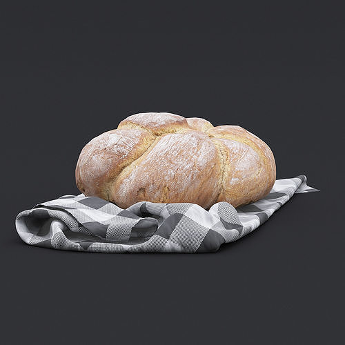 Loaf Of Bread I 3D model | CGTrader